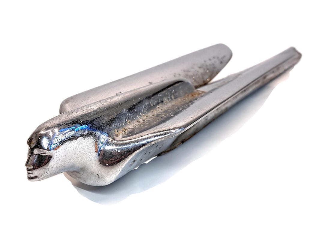 Vintage 1948 Cadillac Chrome Hood Ornament 'flying Goddess' Part No's ...