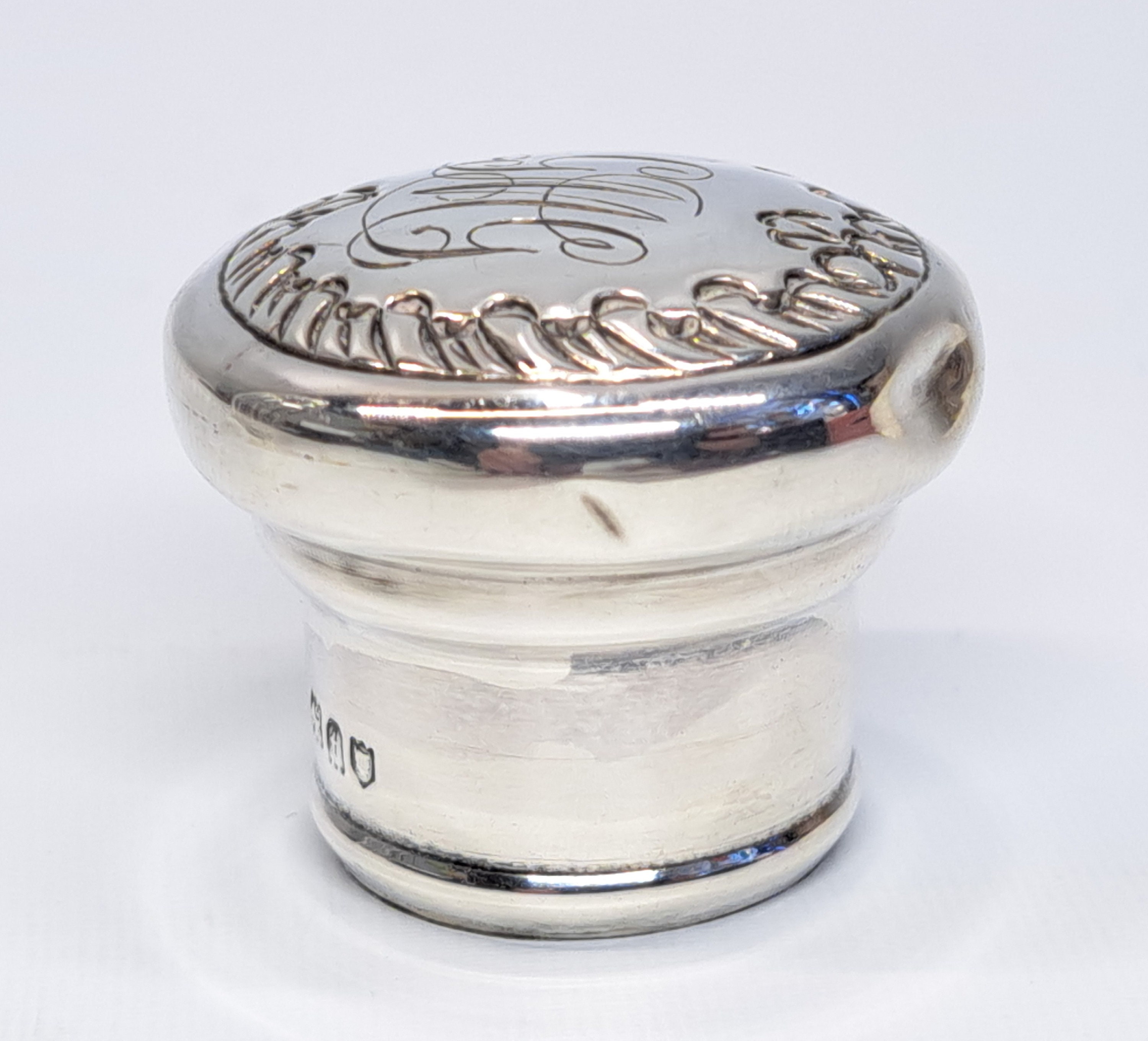 Vintage Robert Wadman Stilby Sterling Silver & Cut Glass Vanity Dresser ...