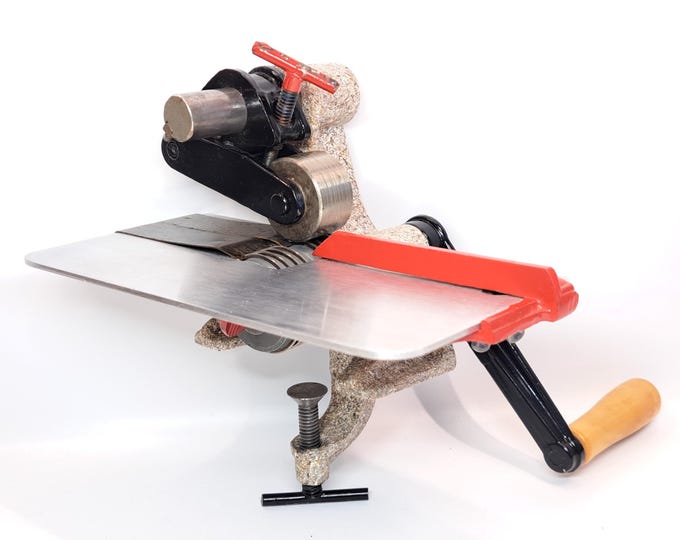 Rigby Cloth Stripping Machine Model D With Dual Blades (1/8" and 5/32 ...