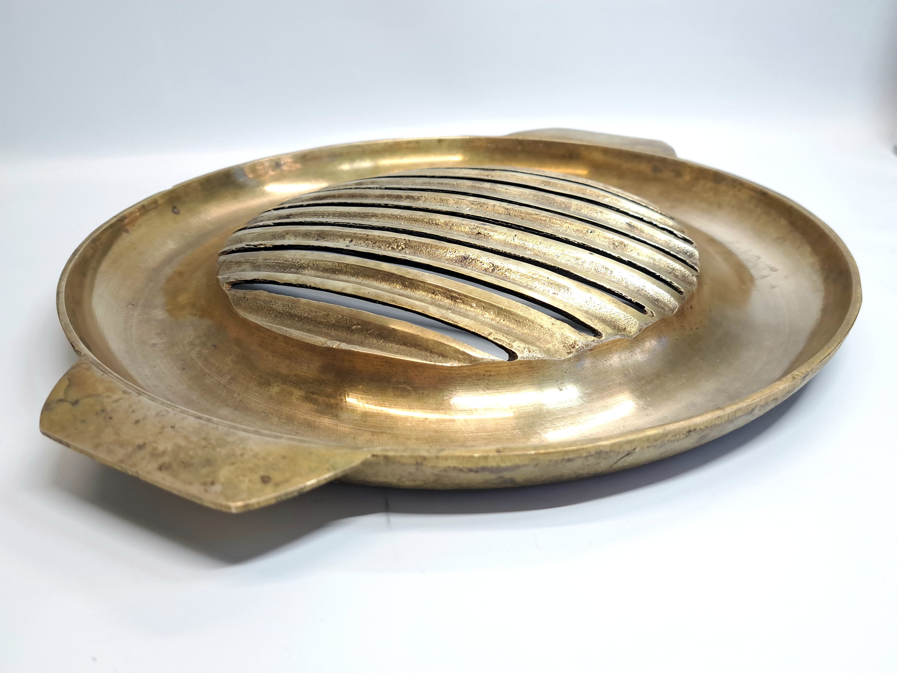 Vintage Thai Korean Mookata BBQ Cast Brass Grill Hot Pan Plate - Etsy