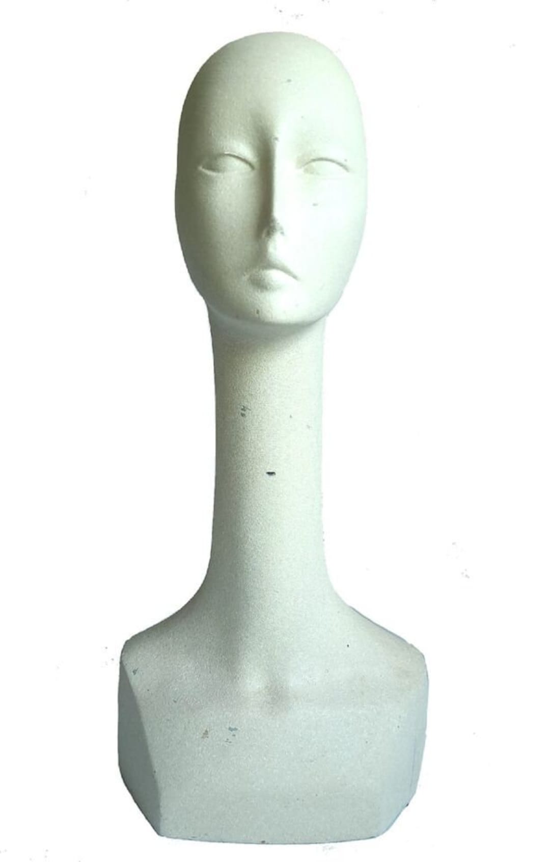 Vintage Fiberglass Long Neck Mannequin Bust Cosplay Sci-fi Alien UFO ...