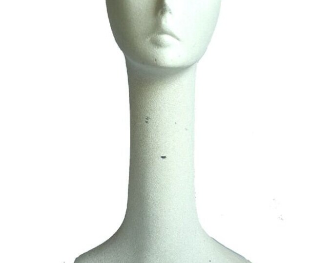 Vintage Fiberglass Long Neck Mannequin Bust Cosplay Sci-fi Alien UFO ...