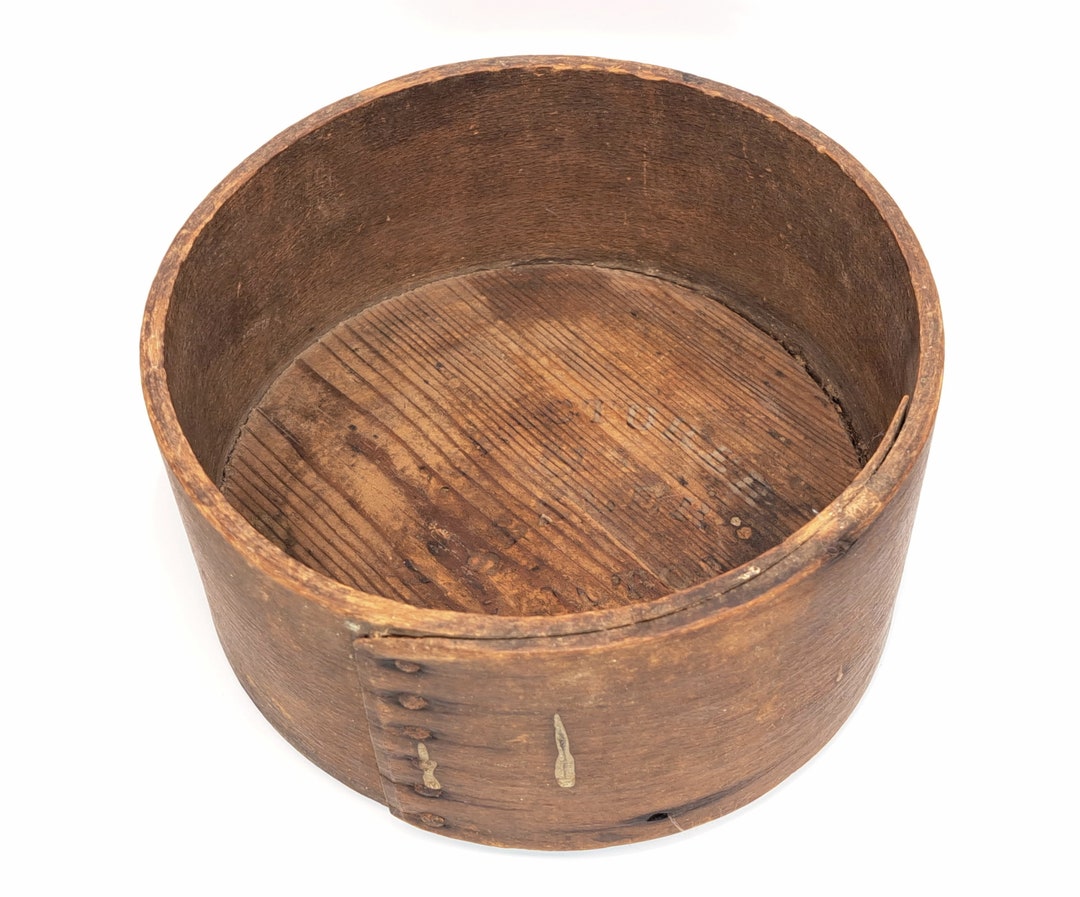 Antique daniel Cragin Wilton, NH Small Bentwood Dry Measure - Etsy