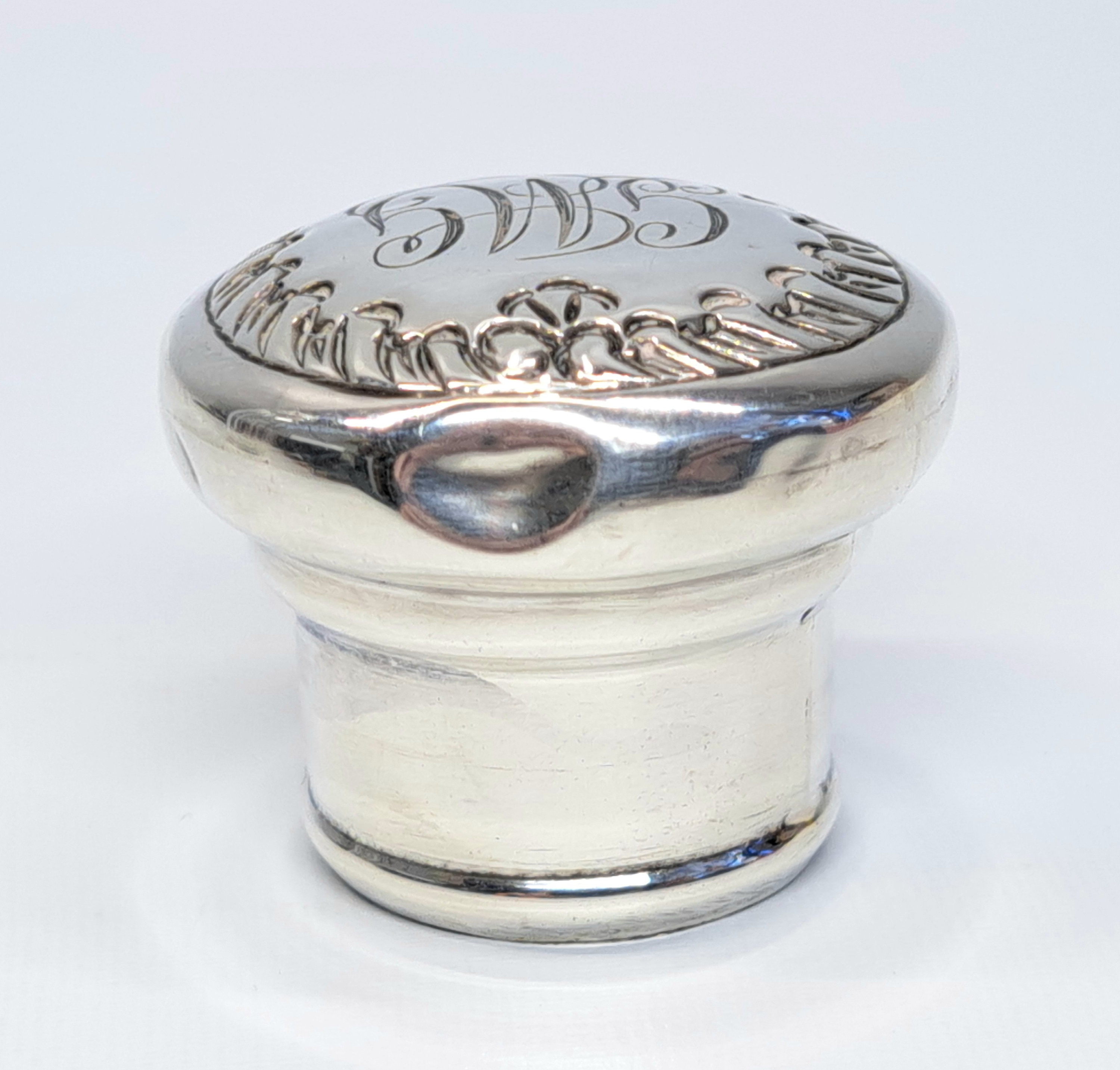 Vintage Robert Wadman Stilby Sterling Silver & Cut Glass Vanity Dresser ...