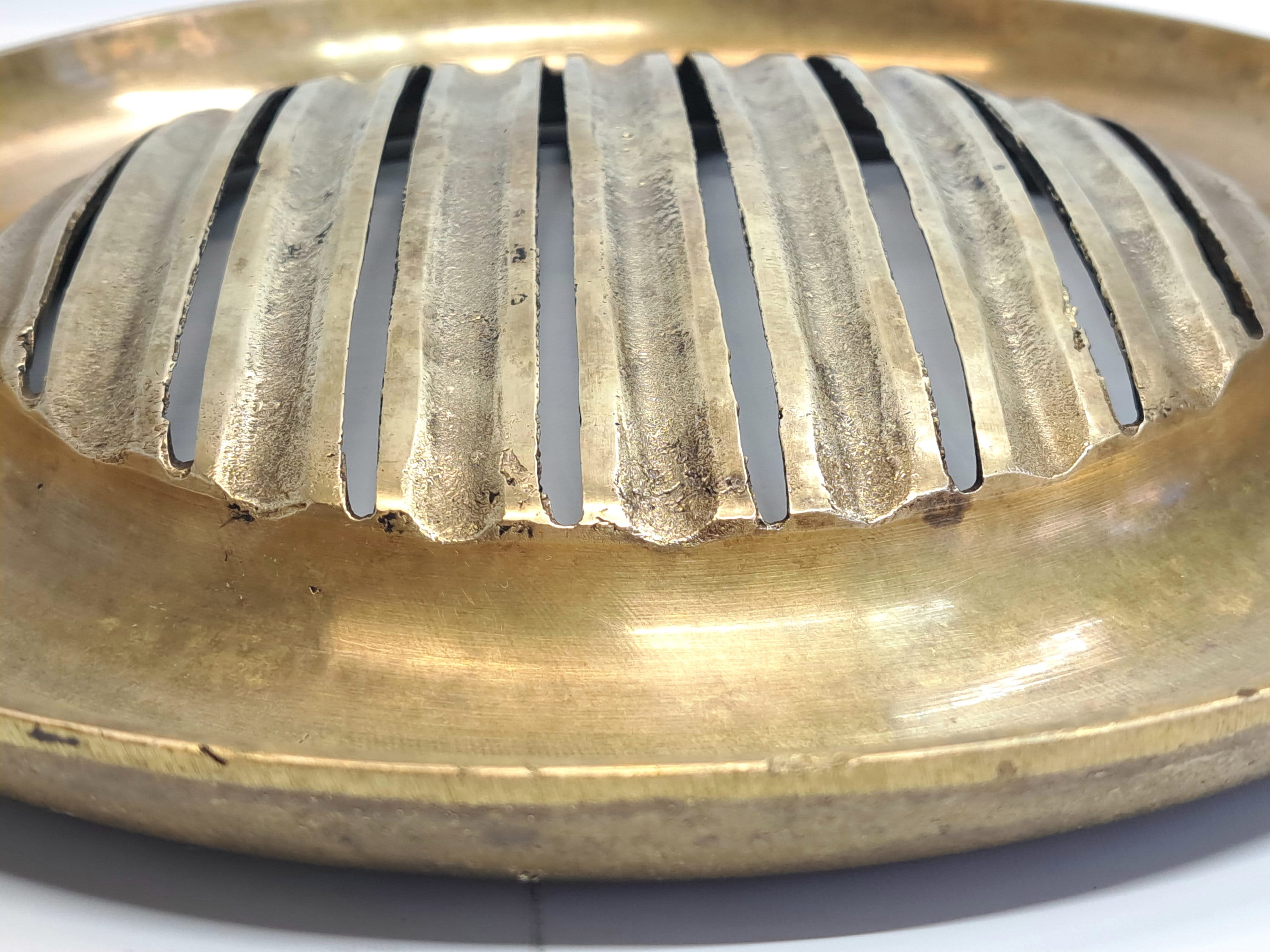 Vintage Thai Korean Mookata BBQ Cast Brass Grill Hot Pan Plate - Etsy