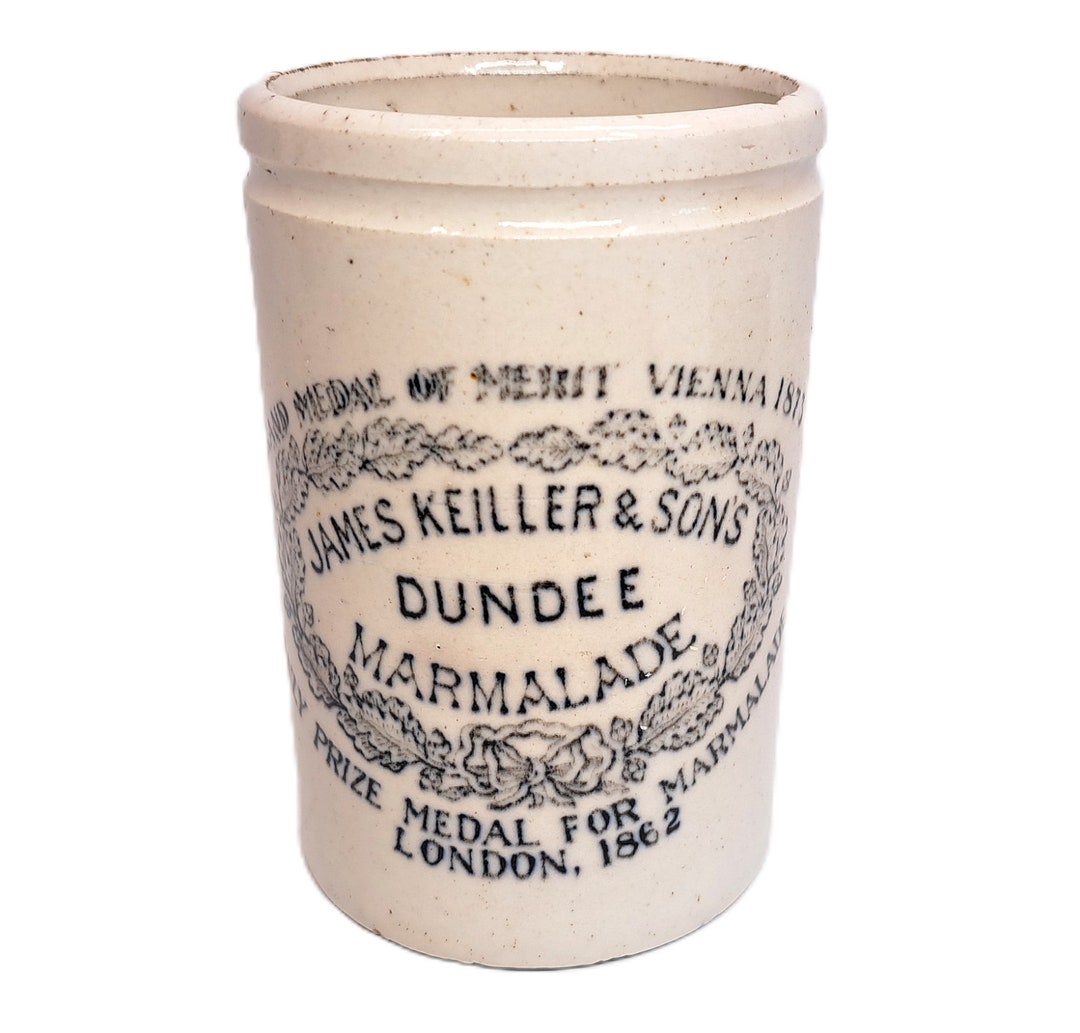 Antique Ironstone James Keiller & Sons DUNDEE Marmalade Crock - Etsy