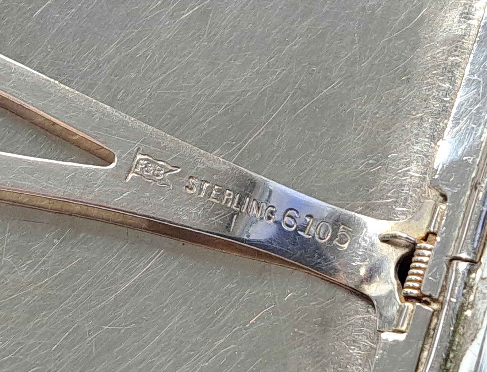 Antique Foster & Bailey Sterling Silver Compact Dance Purse Hand ...