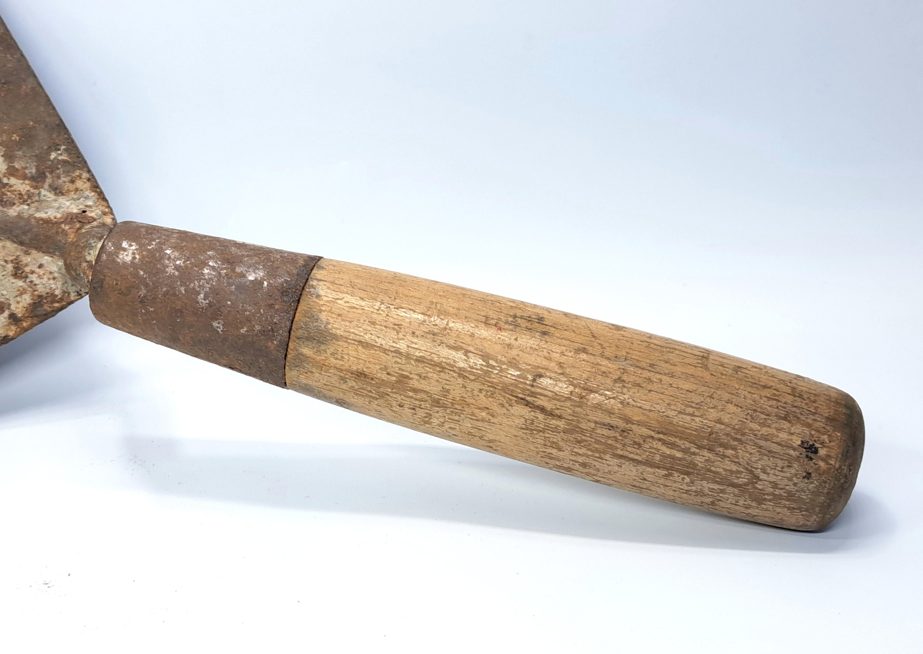 Vintage Large Brick Layers Trowel London Pattern Steel With Hardwood ...