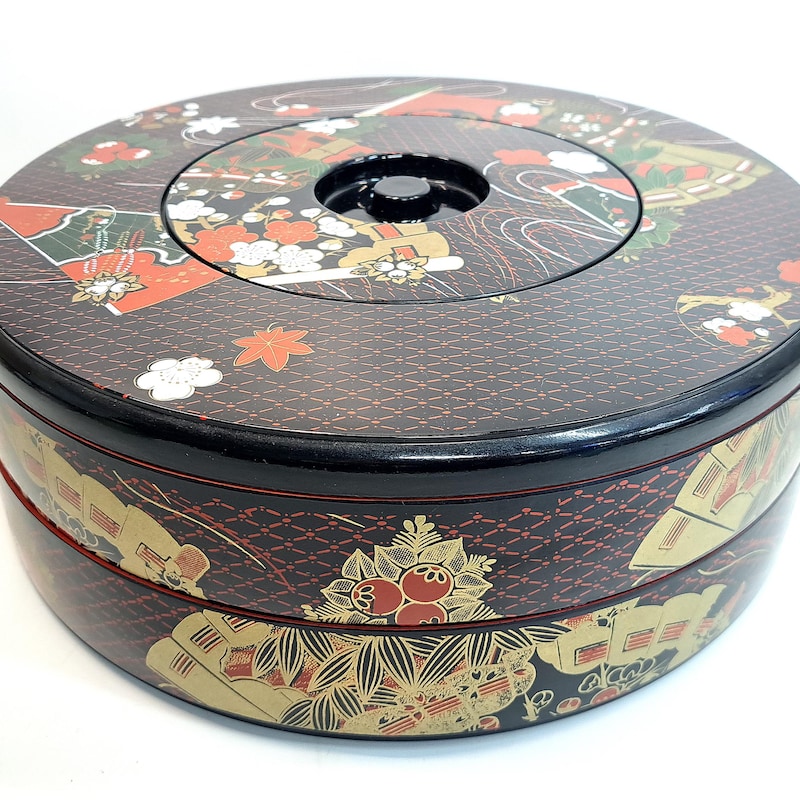 Japanese Bento 3 Tier - Etsy