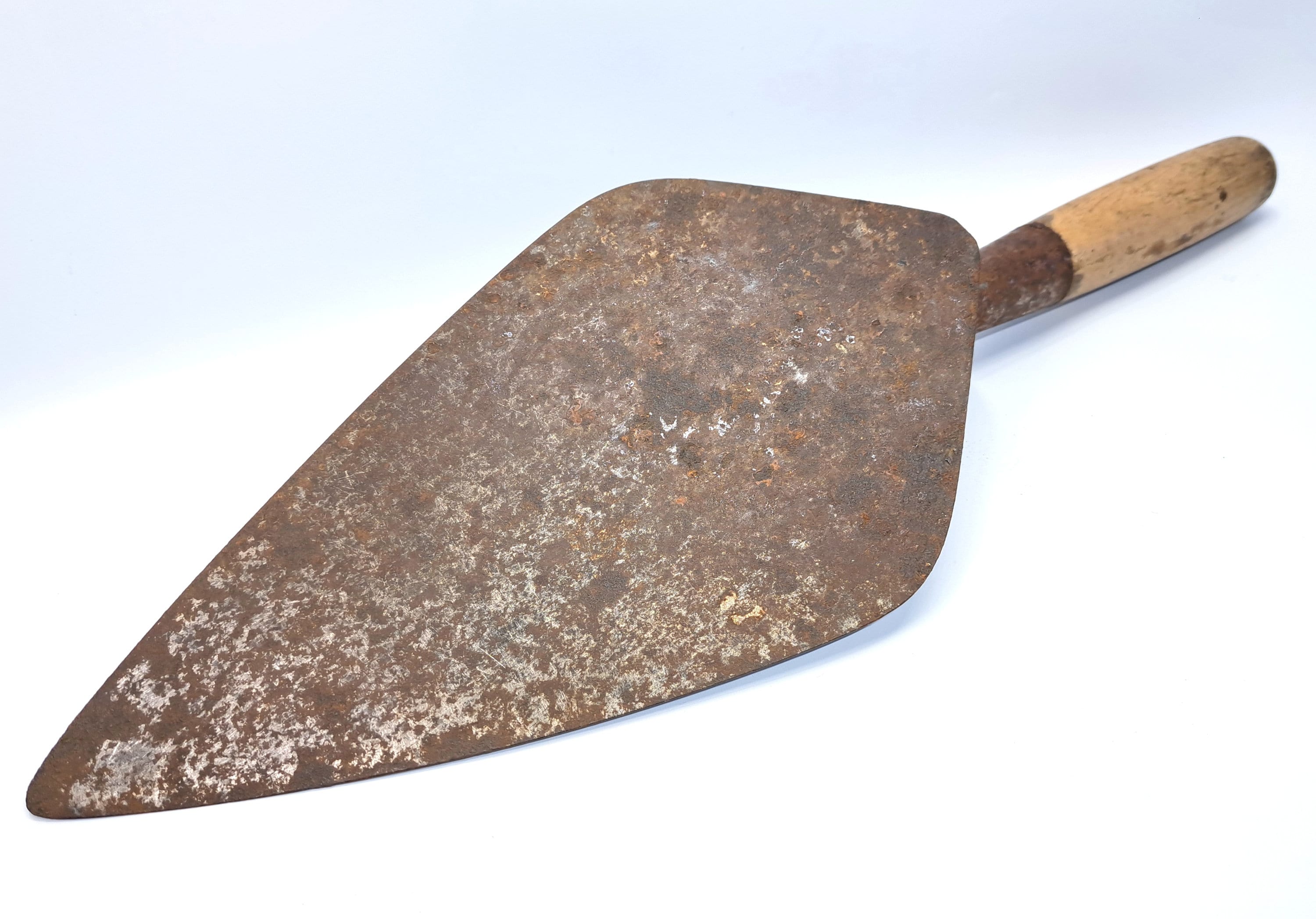 Vintage Large Brick Layers Trowel London Pattern Steel With Hardwood ...