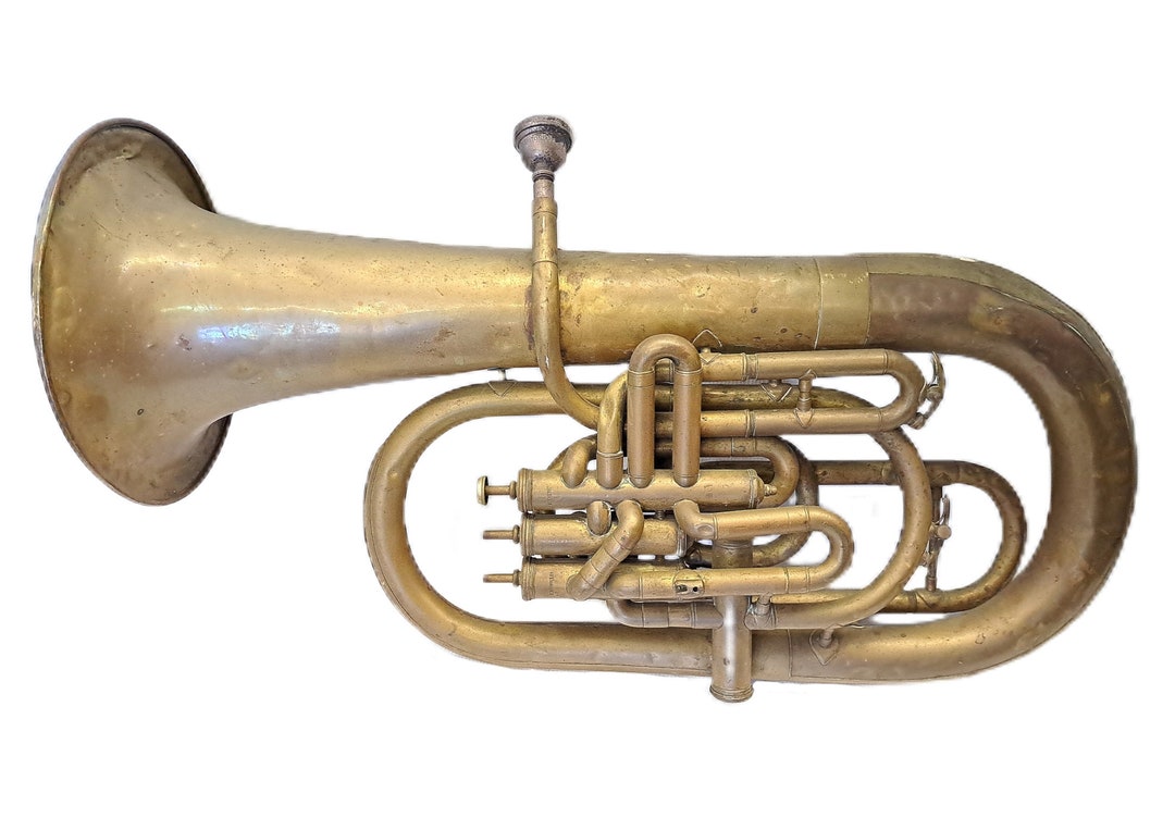 Antique Rare Late 1800's C. Mahillon & Co. Brass Baritone Euphonium ...