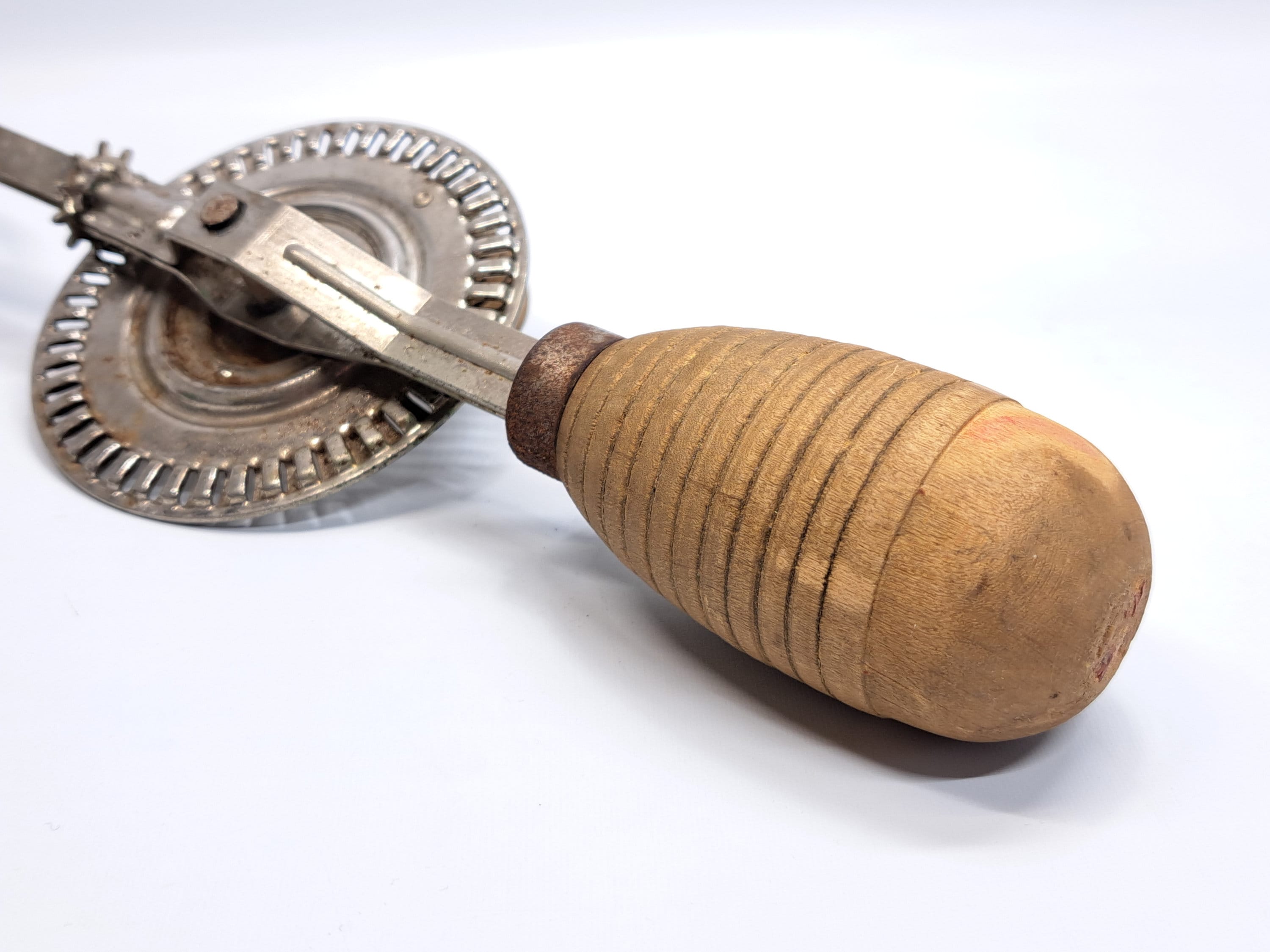 Vintage Androck Hand Cranked Mixer Egg Beater Wooden Beehive Handle - Etsy