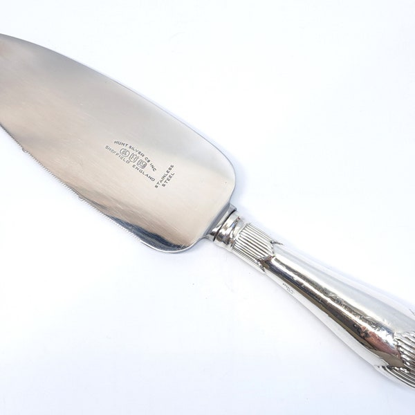 Sheffield Silver Cake Knife - Etsy