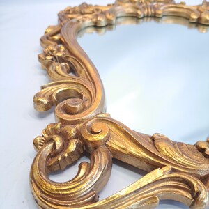 Vintage MCM Hollywood Regency Syroco Gold Gilt Mirror Syracuse ...