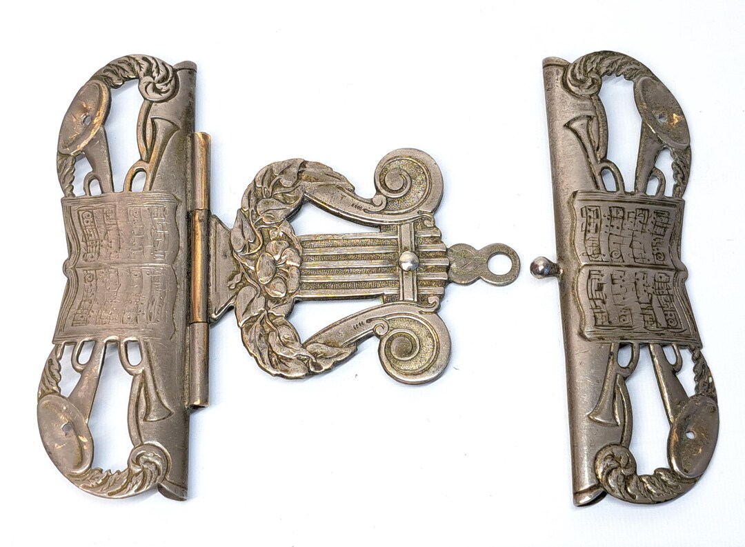 Antique Victorian Photo Album Bible Book Binding Clasp Enclosure ...