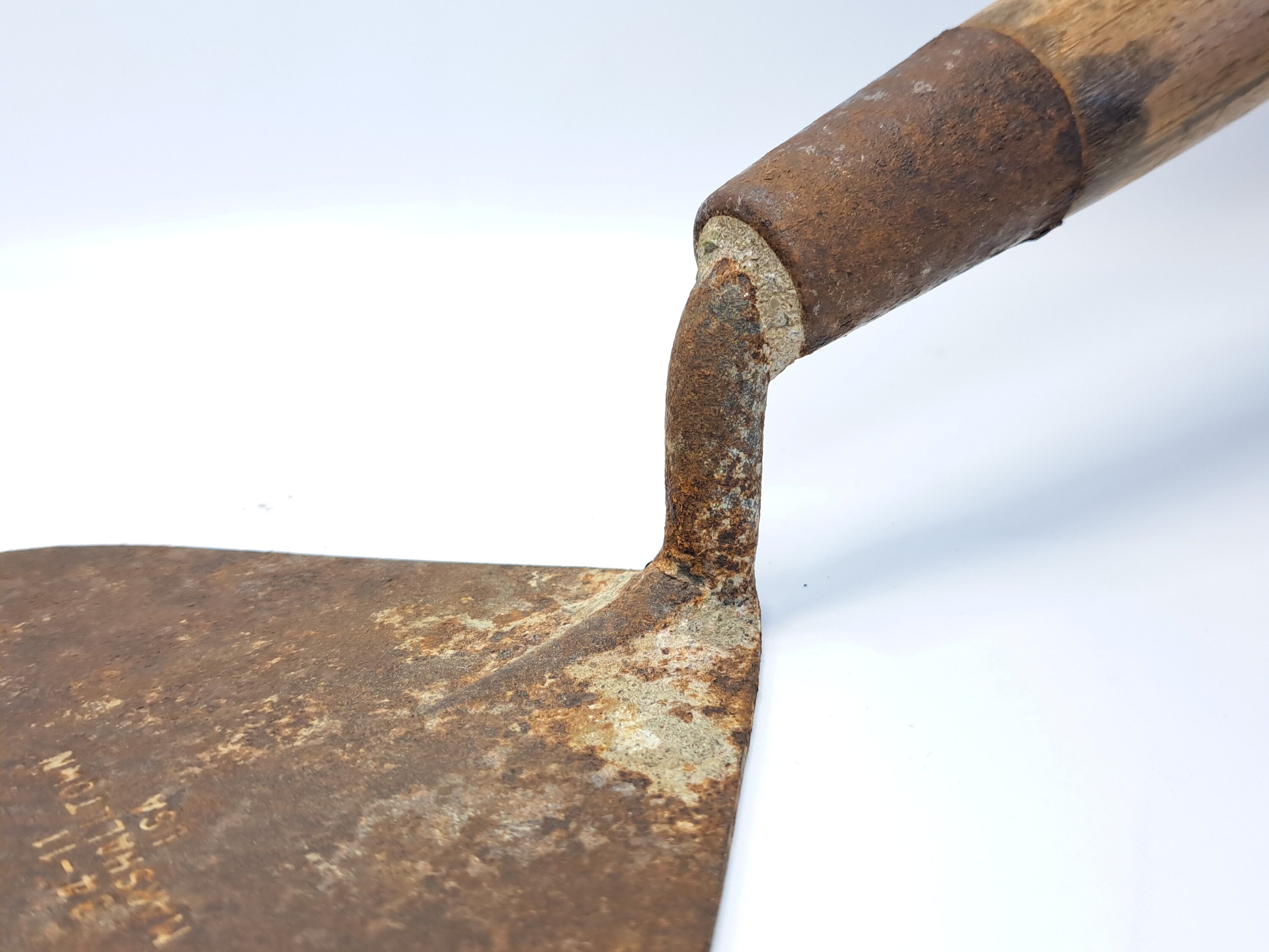 Vintage Large Brick Layers Trowel London Pattern Steel With Hardwood ...