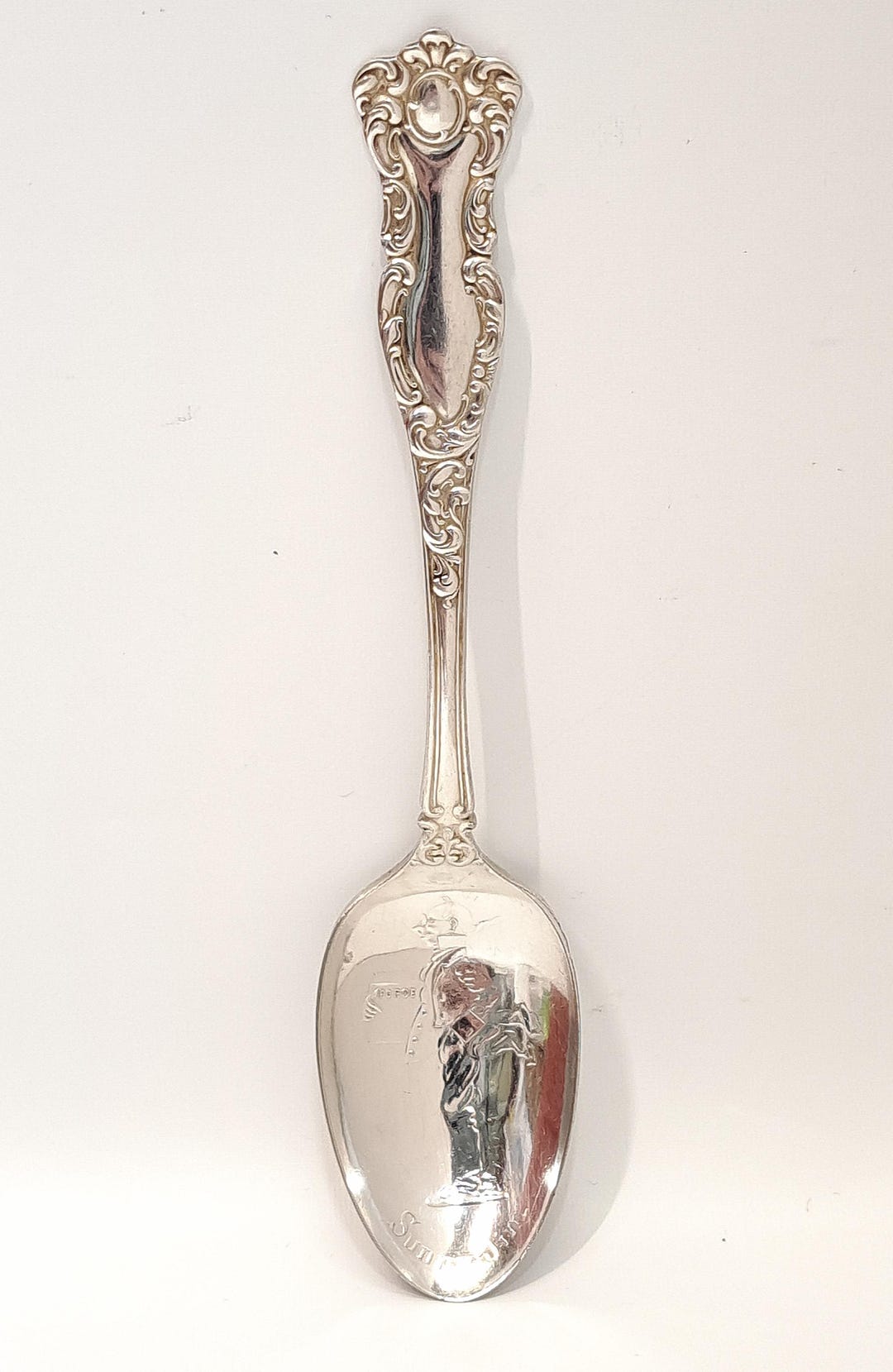 Vintage Silverplated Force Wheat Flake Cereal Advertising Spoon With ...