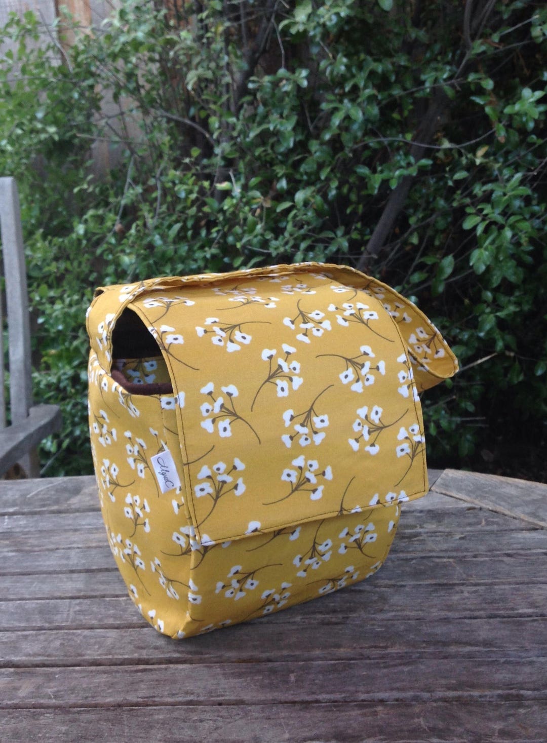 Insulated Lunch Bag Mustard Yellow, Work Lunch Bag, School Lunch Tote ...