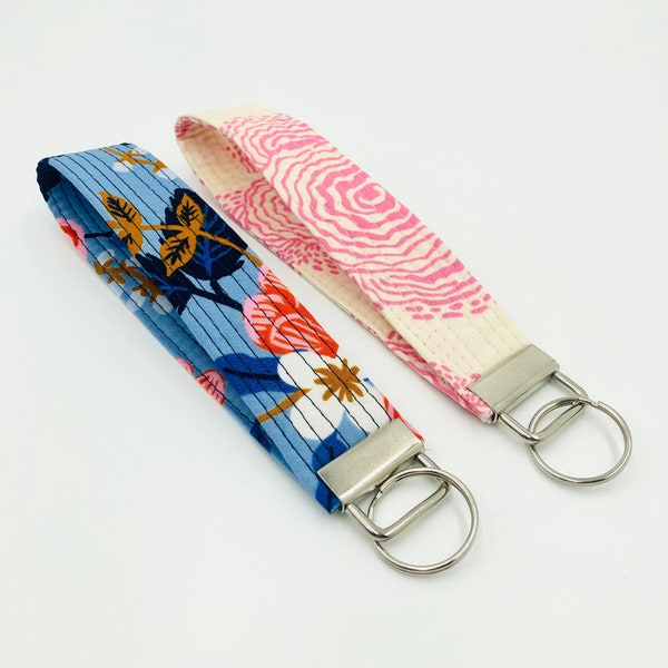 Fabric Key Chain - Etsy
