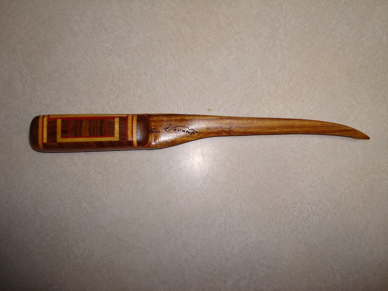 Wooden Letter Opener / Natural Colored Hardwood / Wood Gift / Hand Made ...