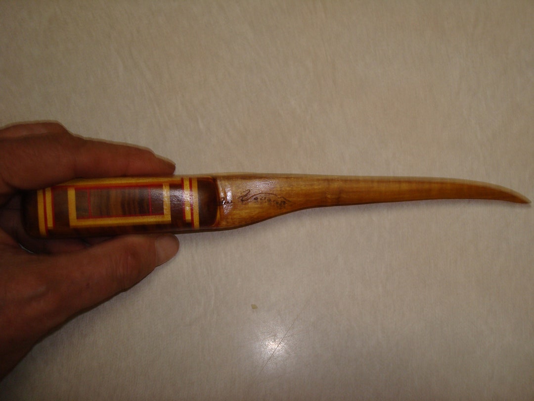 Wooden Letter Opener / Natural Colored Hardwood / Wood Gift / Hand Made ...