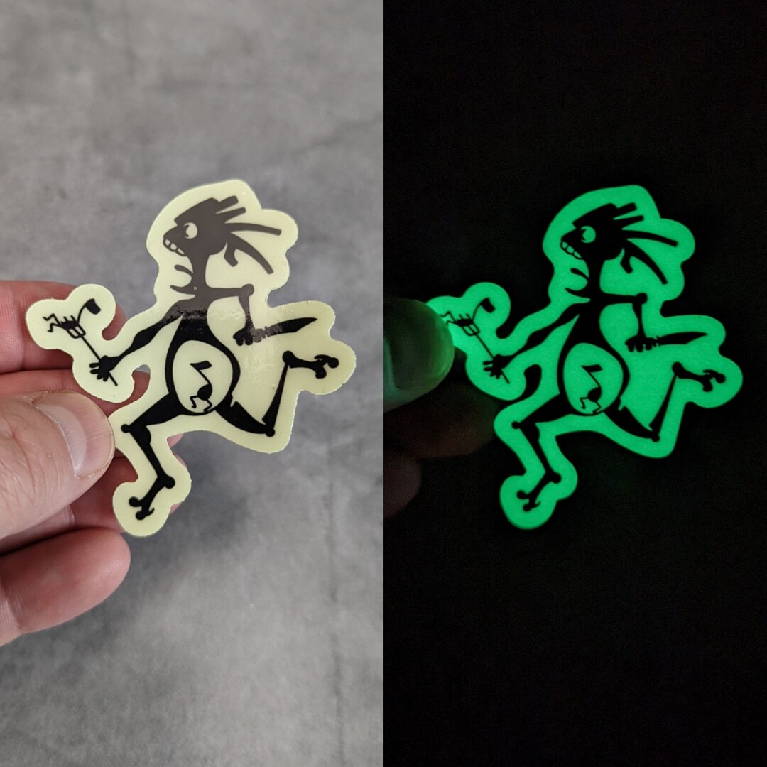 Widespread Panic Sticker, Note Eater, Glow in the Dark Sticker ...