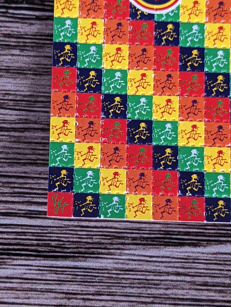 Noteeater Blotter Art note Eater Widespread Panic Psychedelic Themed ...