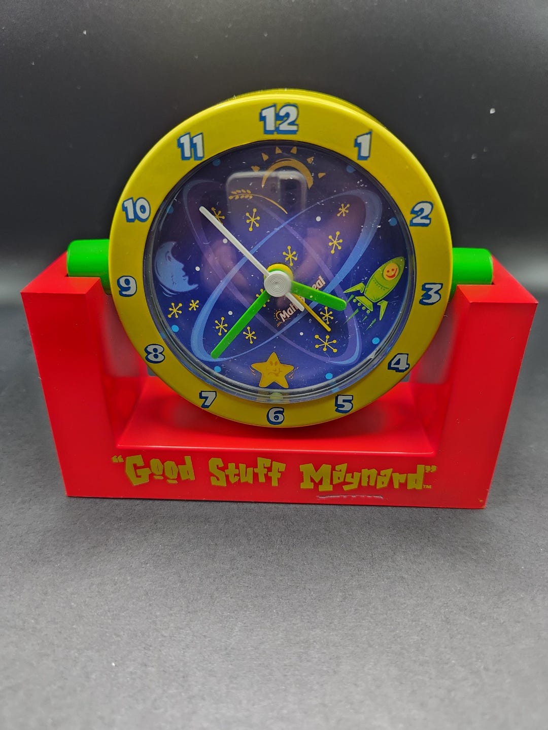Vintage Malt-o-meal Kid's Clock, 1990's, Great Condition,"good Stuff ...