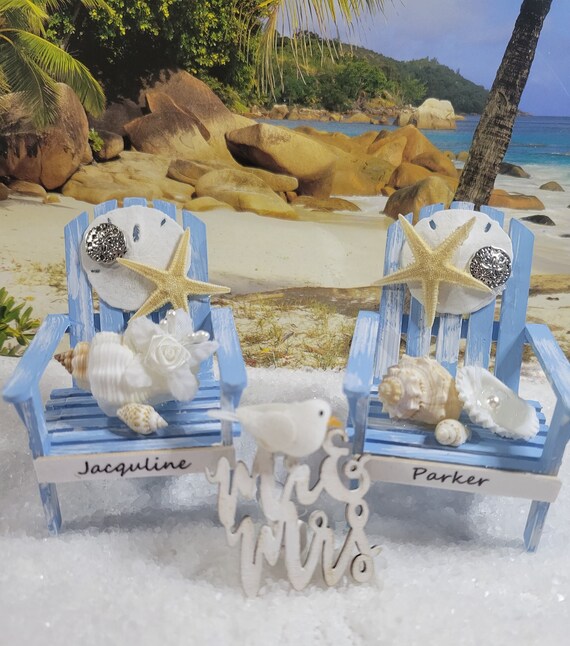 Sand Dollar & Starfish Cake 6 Cake Topper - Etsy