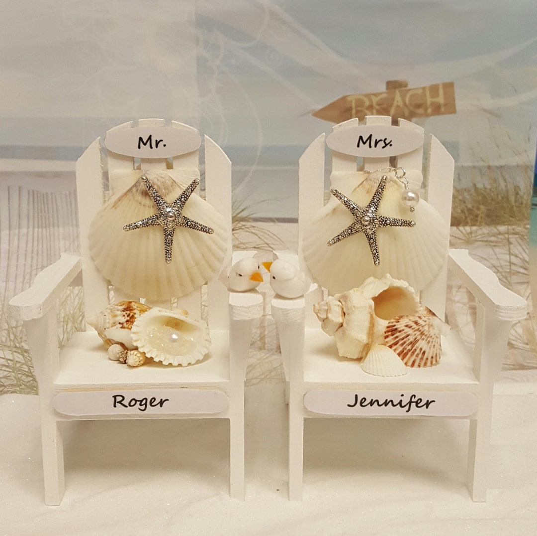 Adirondack 2 Chairs Cake Topper - LIMITED ORDER EARLY - Etsy