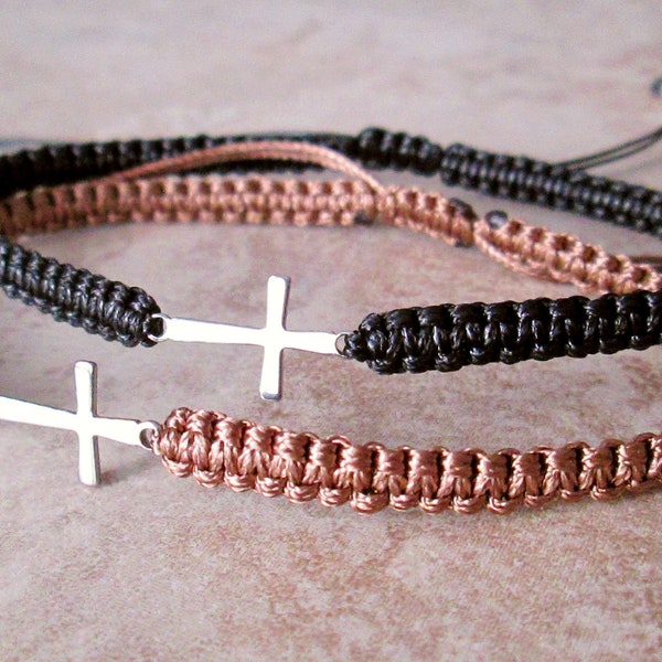 Brown Cord Bracelet - Etsy