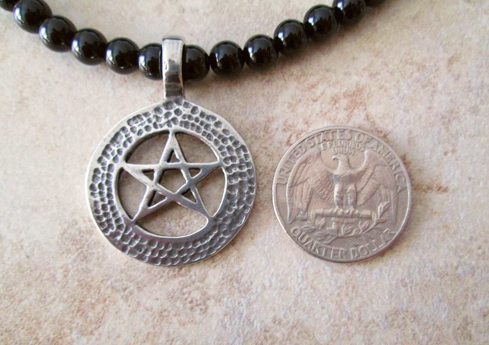 Celtic Knot Pentacle Pendant Necklacepentagram Pagan Wiccan | Etsy