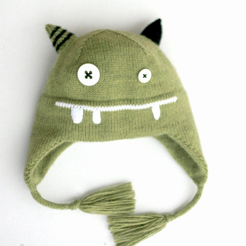 Monster Hat - Etsy