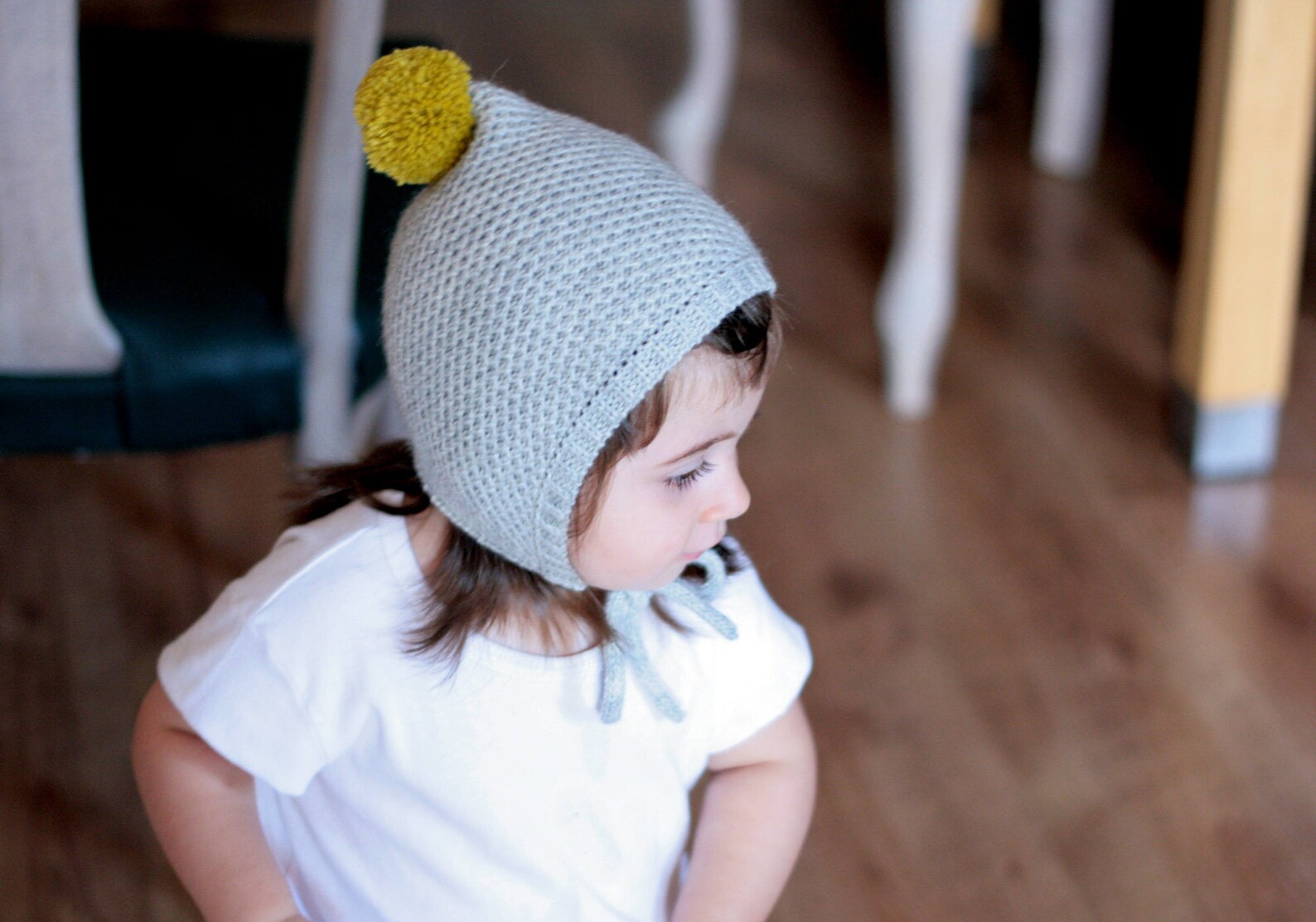 Pixie Hat Pixie Baby Bonnet Knitted Baby Bonnet Toddler | Etsy