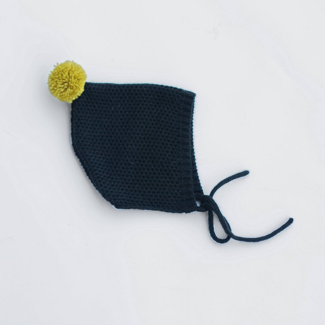 Infant Pixie Bonnet- Knitted Baby Bonnet - Pixie Baby Bonnet - Knitted ...