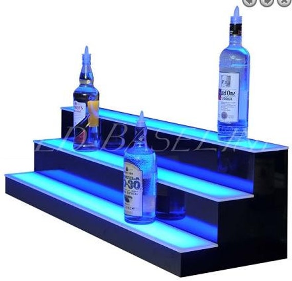 3 Step 38 Led Glass Bottle Display - Etsy
