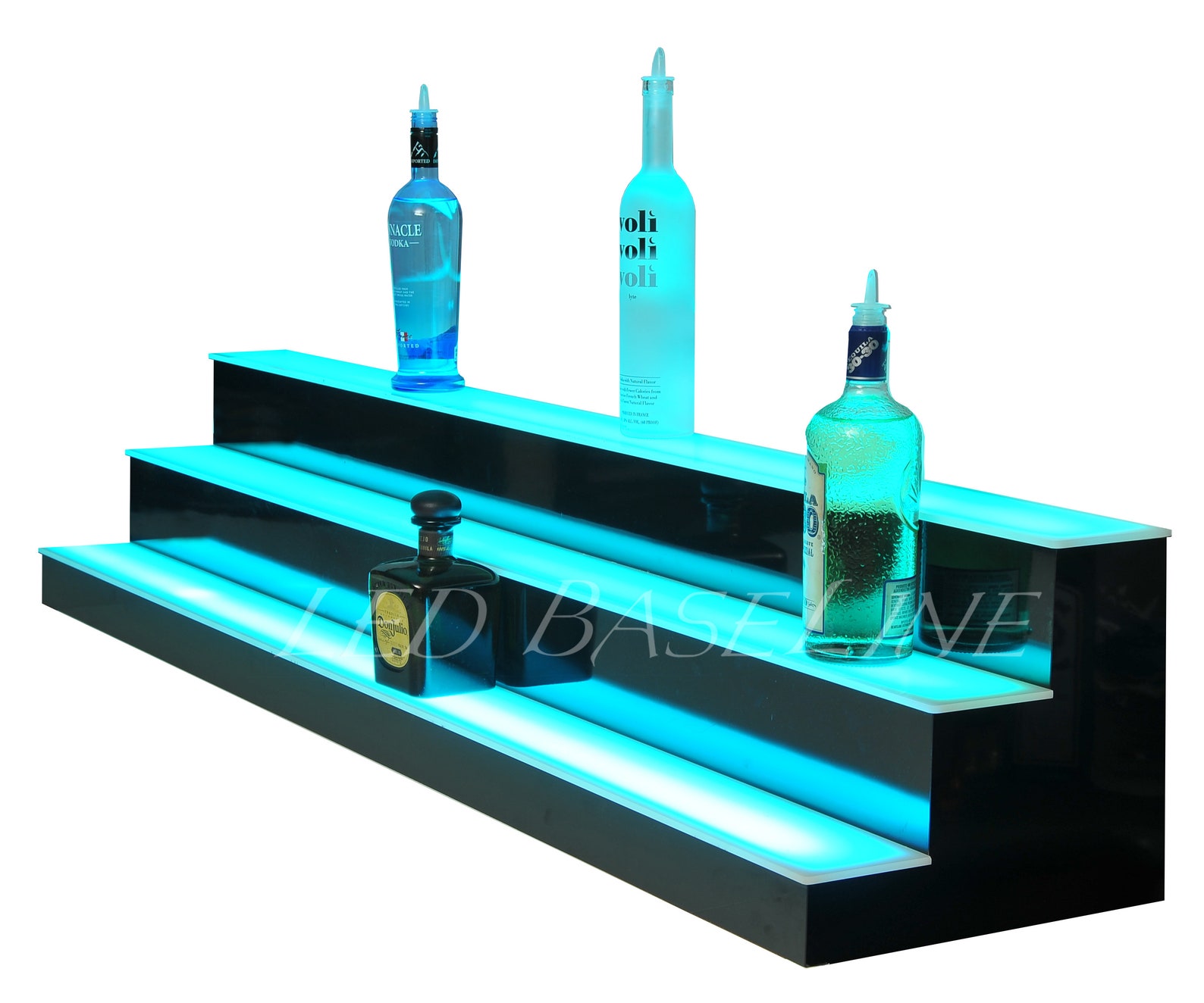 70 3 Step Bottle Glorifier Use in Bar or Home Led Color - Etsy
