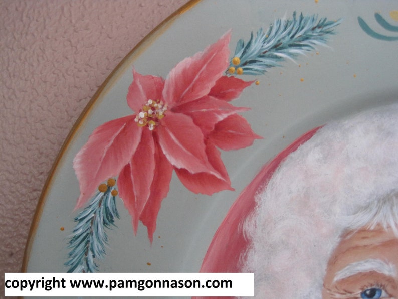 Decorative ( Tole) Painting Pattern Packet "santa in Pink" - Etsy