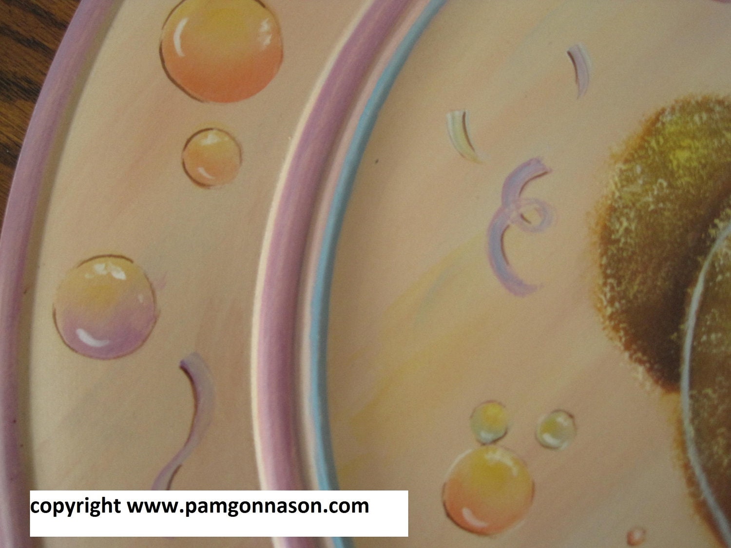 Decorative ( Tole) Painting Pattern Packet " Celebrate Plate" - Etsy