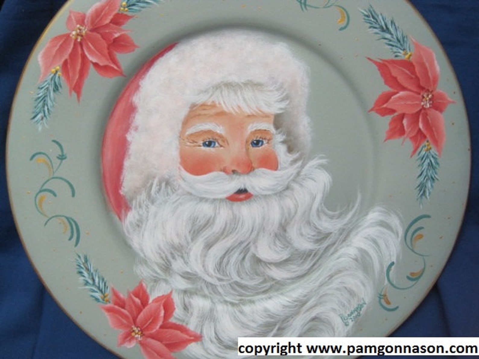 Decorative ( Tole) Painting Pattern Packet "santa in Pink" - Etsy