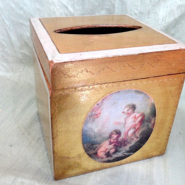 Italian Tissue Box Holder - Etsy