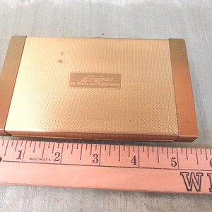 Longines Watch Case / Vintage, Domed, Brass Empty Case With Paperwork ...