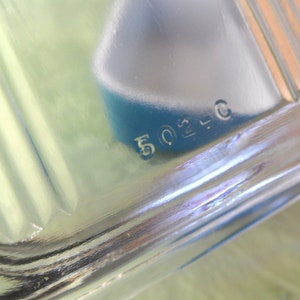 Aqua Pyrex Refrigerator Dish W Lid 502 / Vintage Mid Century Turquoise ...