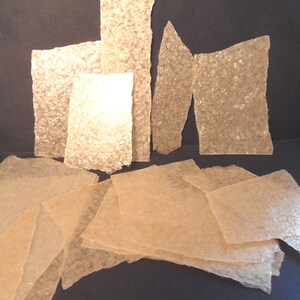 Mica Sheet Lot / Beige Mica Pieces, 10 Oz / Free From Mineral ...