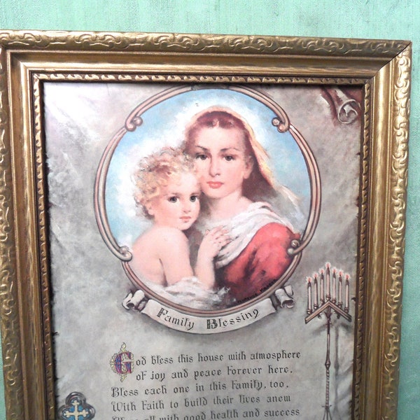 Religious Family Poem - Etsy