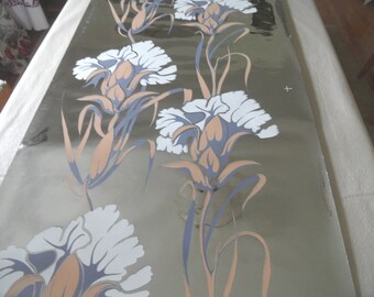 Retro Foil Wallpaper - Etsy