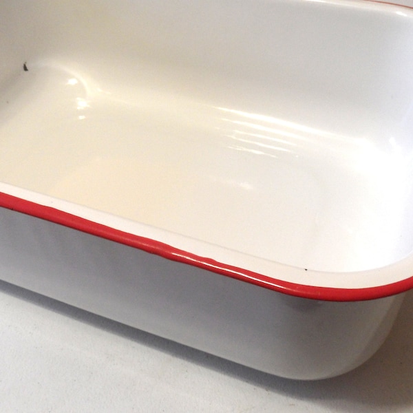 Red Enamelware - Etsy