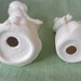 Two Kissing Angels Two Sizes White Ceramic - Etsy