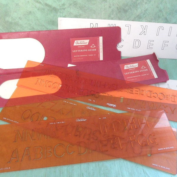 Vintage Lettering - Etsy