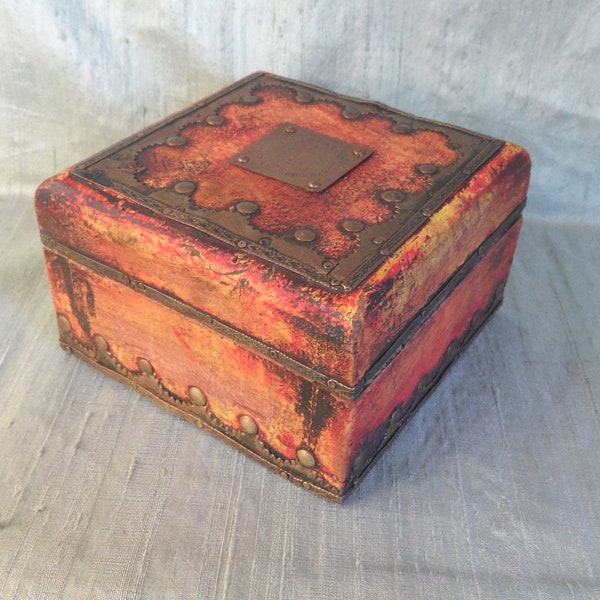 Shallow Wood Box - Etsy